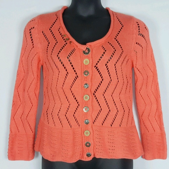 Pure Handknit | Sweaters | Pure Handknit Dune Crop Cardigan Sweater 36 ...